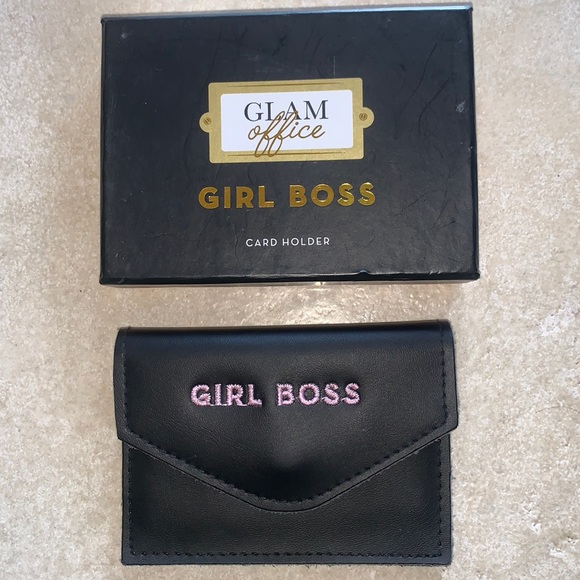 Accessories | Nwt Girl Boss Card Holder | Poshmark
